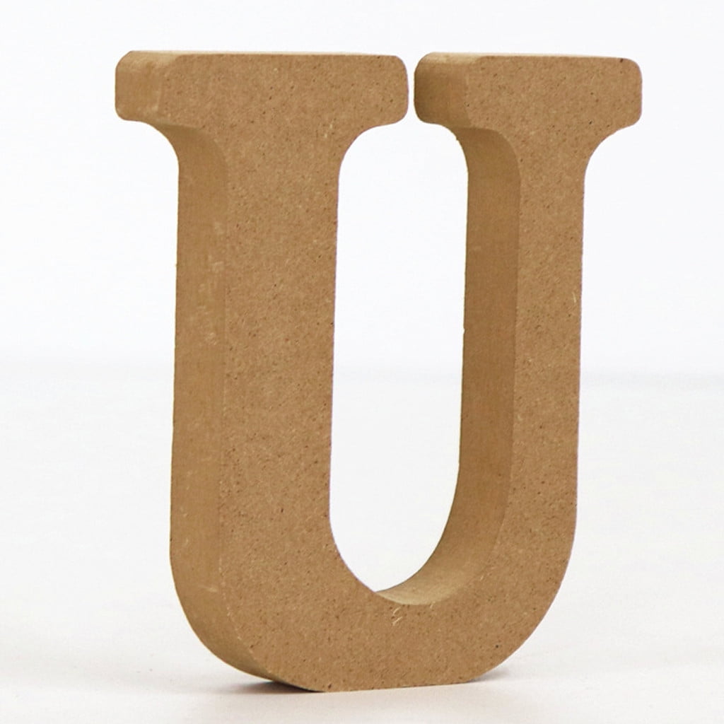 SLYNSHome Wood Wooden Letters Log Alphabet Wedding Birthday Party Home ...