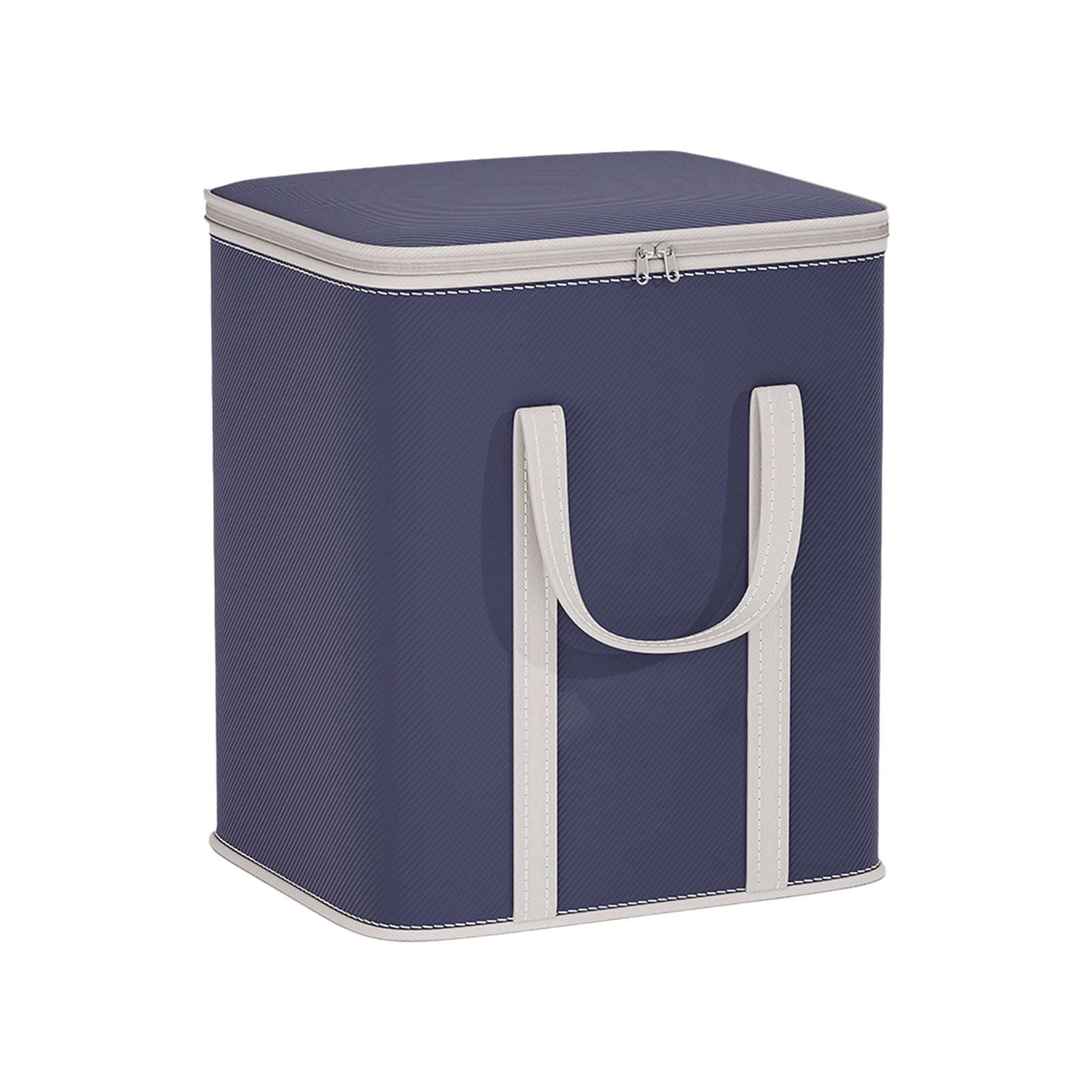 SLYNSHome Dark Blue Storage Bag Large Capacity Quilt Clothes Organizer ...