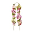 SLYNSHome Handmade Floral Graduation Lei, Green Silk Flower Graduation ...