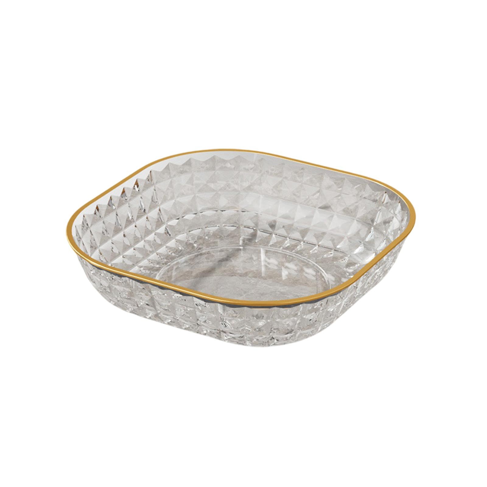 SLYNSHome Handy Appetizer Plates White Small Fruit Plates Unbreakable ...