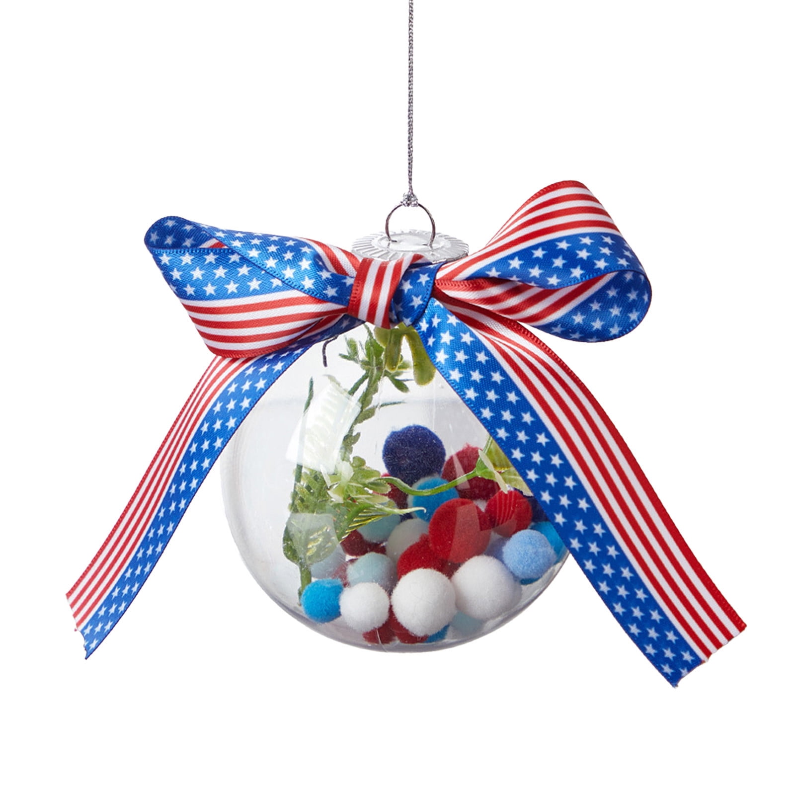 SLYNSHome Independence Day Hanging Ball Patriotic Ornament 4th of July ...