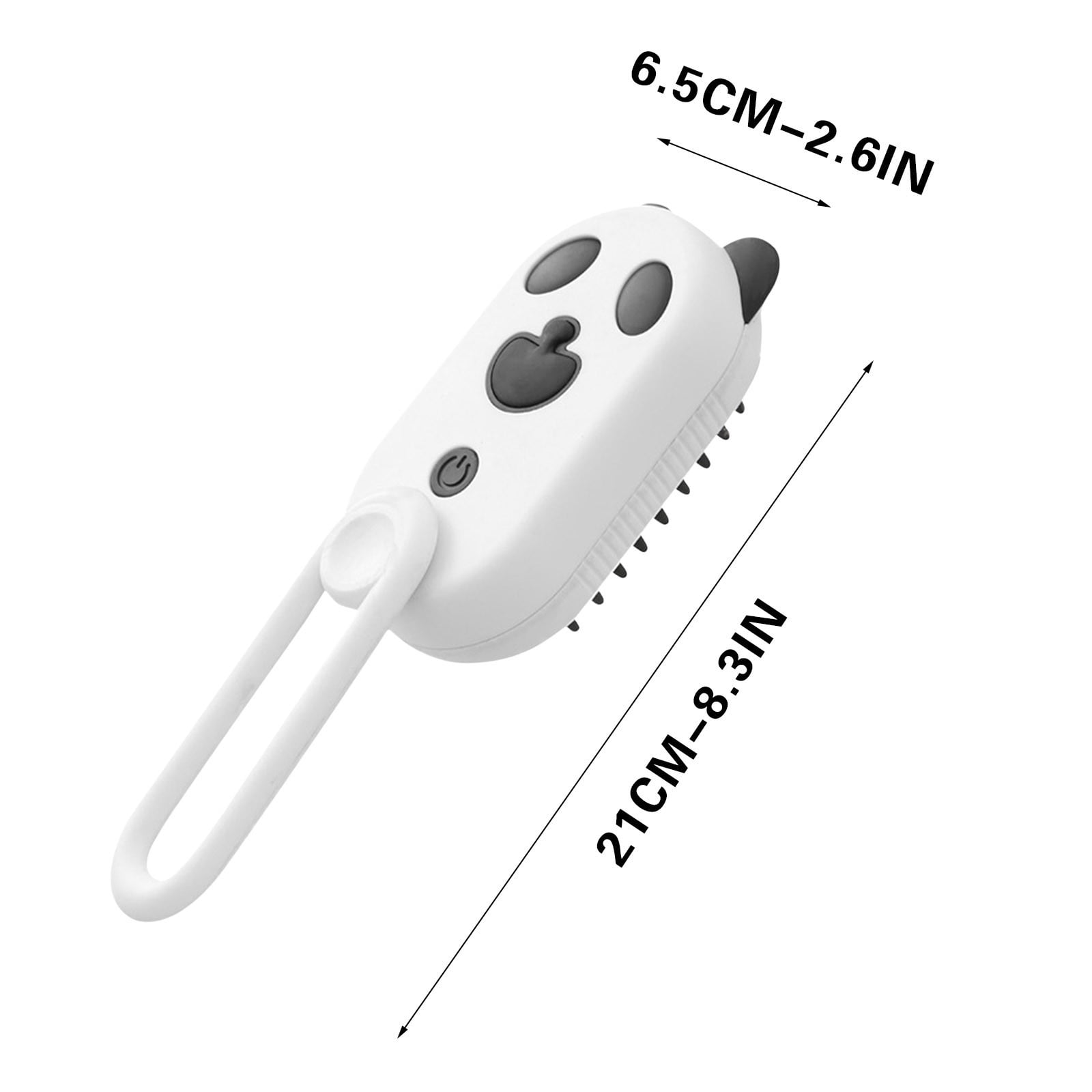 SLYNSHome Pet Steam Brush for Dog and Cat,White Steam Grooming Brush ...