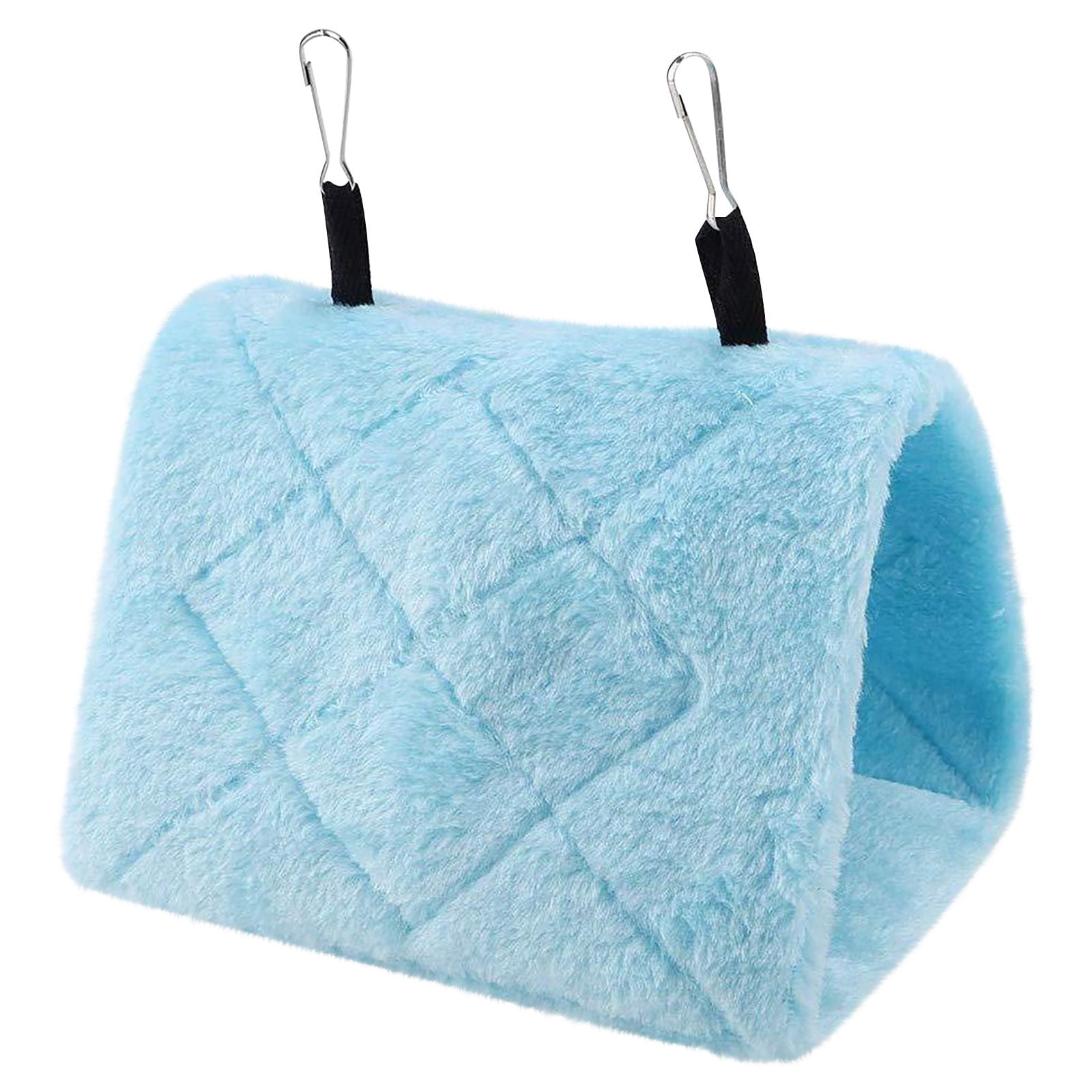 SLYNSHome Plush Snuggle Bird Hammock Hanging Snuggle Cave Bird House ...