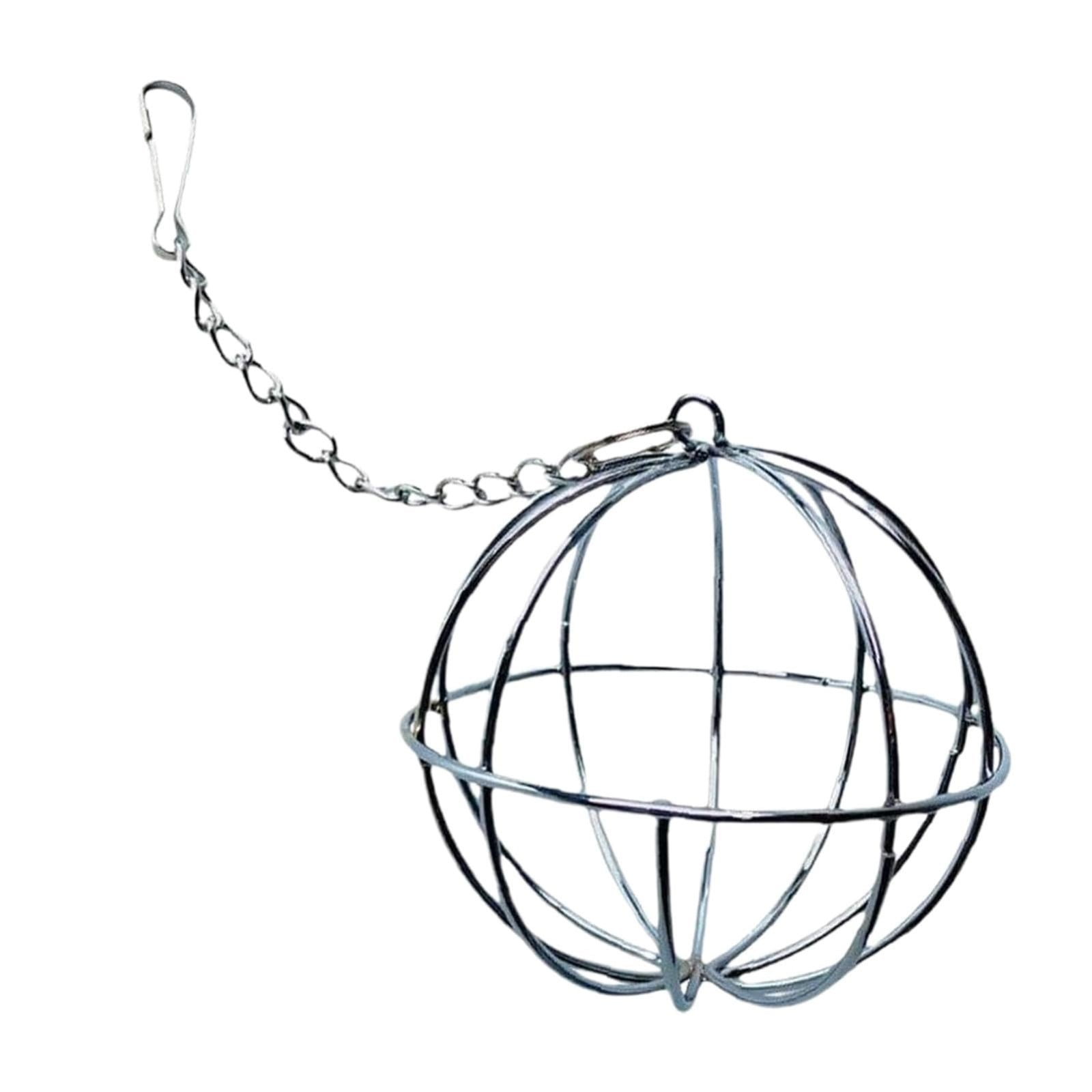 SLYNSHome Rabbit Hay Feeder,Grass Play Hay Ball Chew Toy Stainless ...