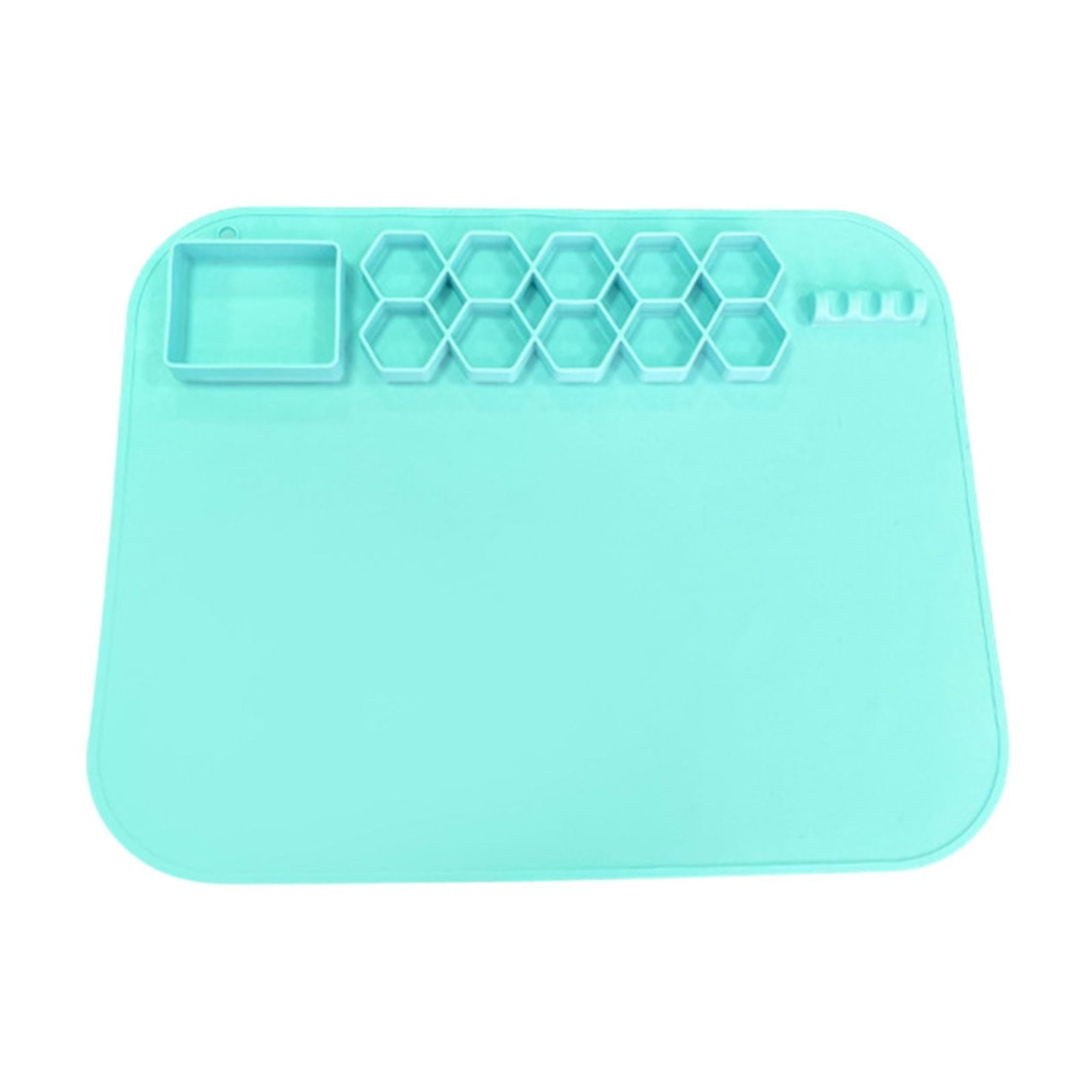 SLYNSHome Silicone Craft Mat with Built in Cleaning Cup and Paint ...