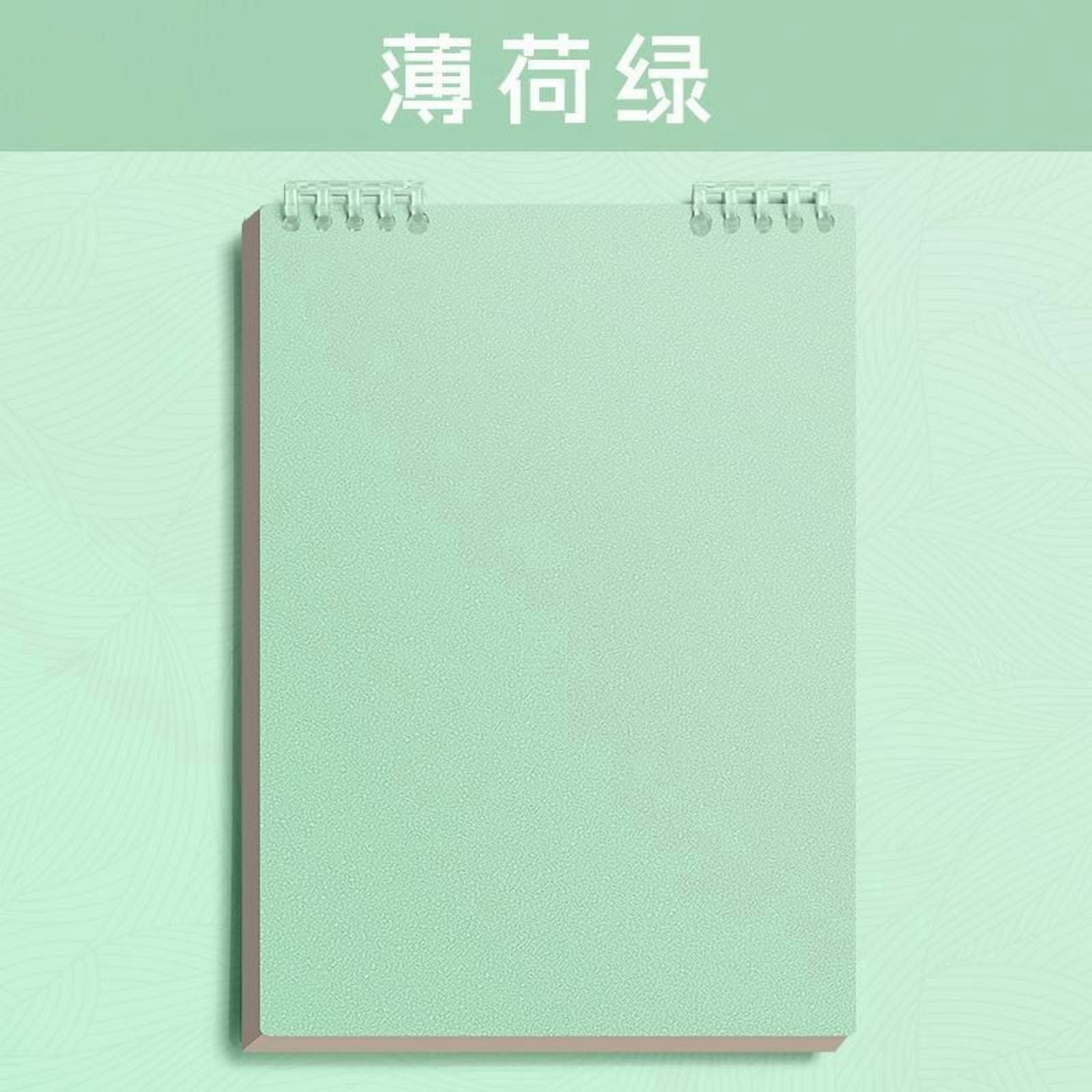 SLYNSHome Steno Pads A5 60 Sheets Spiral Notebook,Grid White Paper Take ...