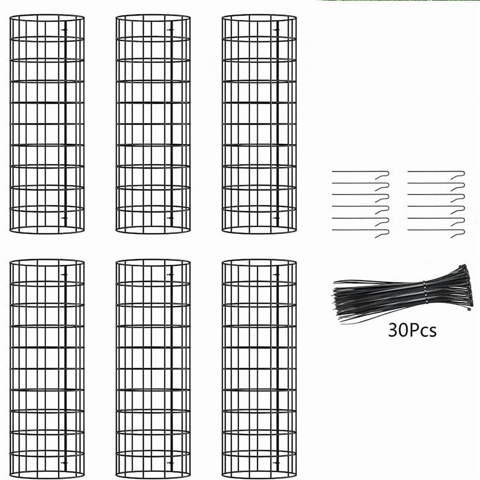 SLYNSHome Tree Trunk Protector,Metal Mesh Tree Bark Protector with Zip ...