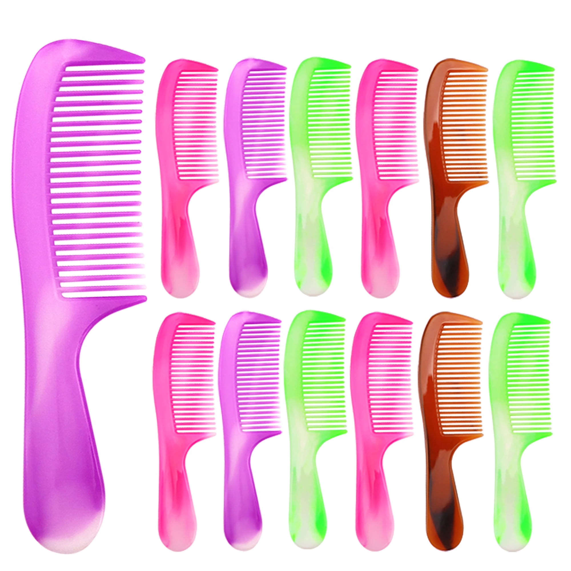 SLequipo Bulk Combs Individually Wrapped, 40 Pack Mini Hair Combs In ...