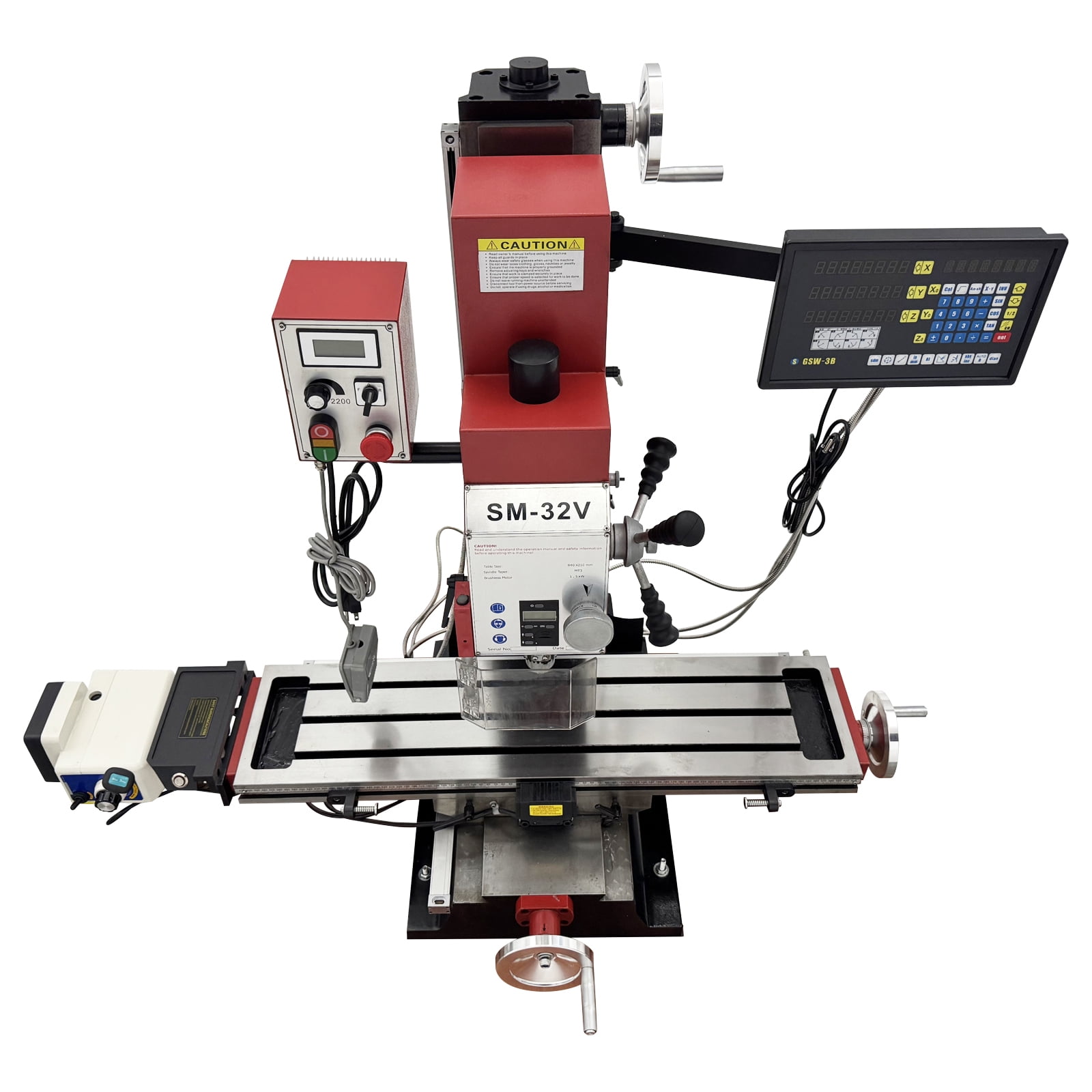 SM-32V Brushless Precision Milling and Drilling Machine Multifunctional ...