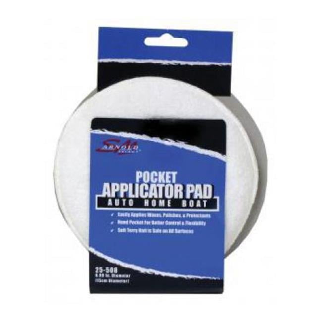 SM Arnold 6 Terry Knit Pocket Wax Applicator - Walmart.com