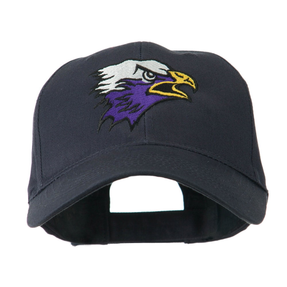 SM Eagle Head Mascot Embroidered Cap - Navy OSFM - Walmart.com