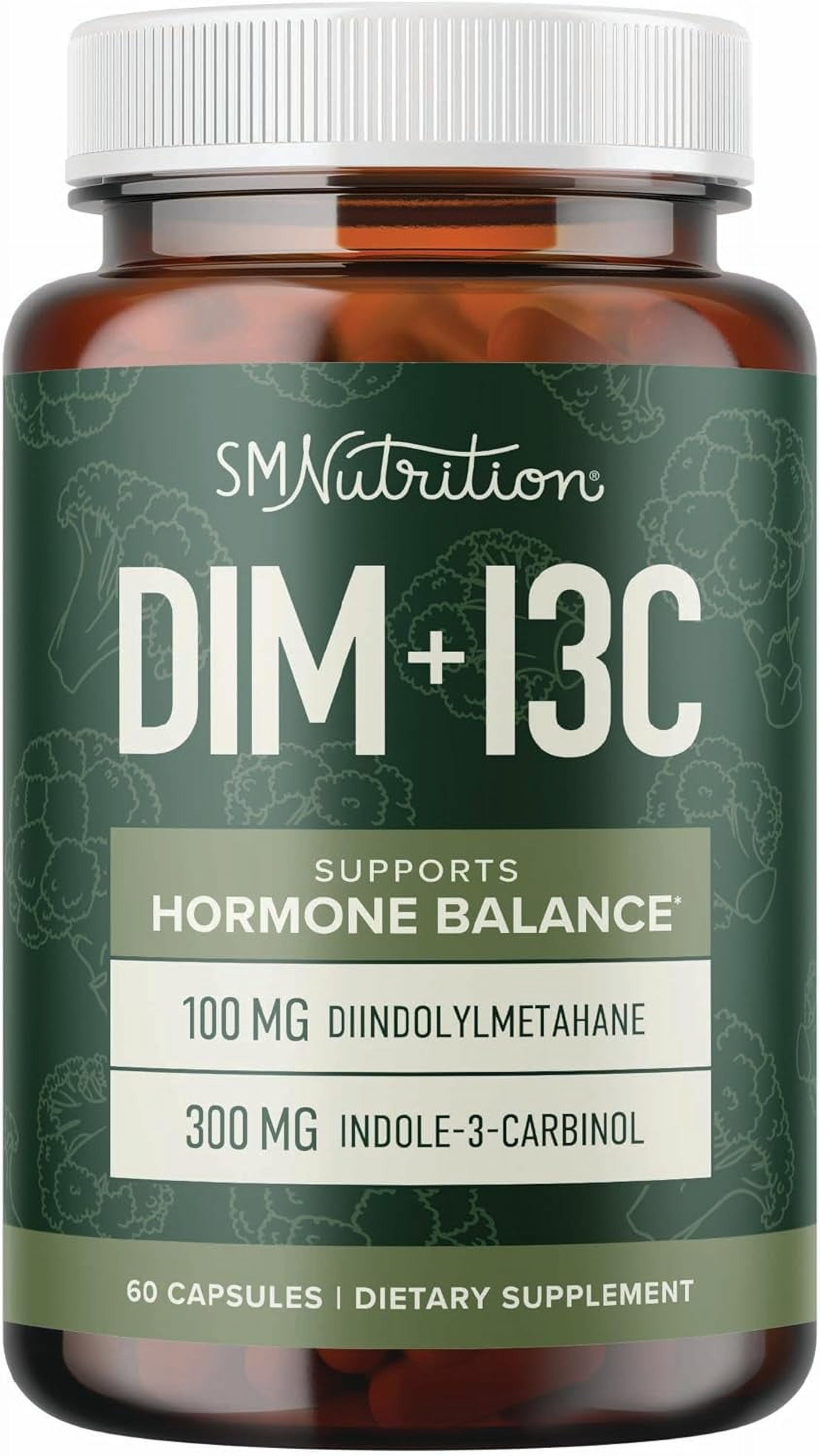 DIM & Indole 3 Carbinol for Hormone Balance & Metabolism Support | I3C ...
