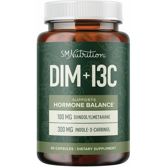 Smoky Mountain Naturals, DIM and Indole-3-Carbinol Supplement, Hormone ...
