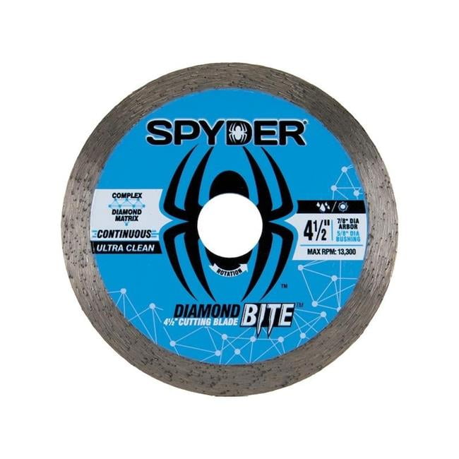 SM Products 135742 4.5 in. Spyder Masonry & Tile Continuous Rim Cutting ...