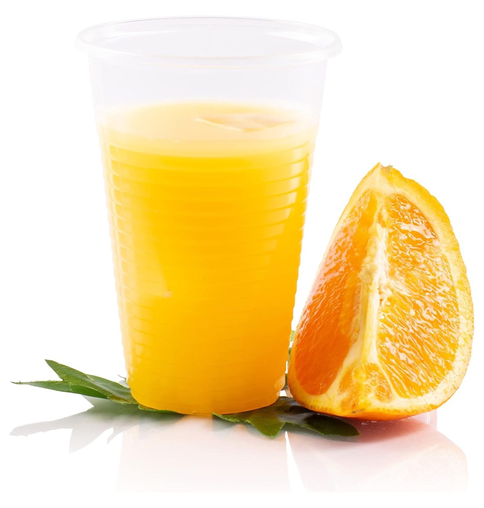 SM07702 Plastic Cups, Bulk ,Translucent, 12 Packs of 100 (1,200/Case),7 ...