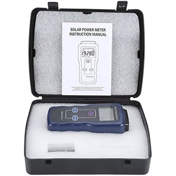 SM206 Digital Solar Power Meter Sun Light Radiation Measuring Testing ...