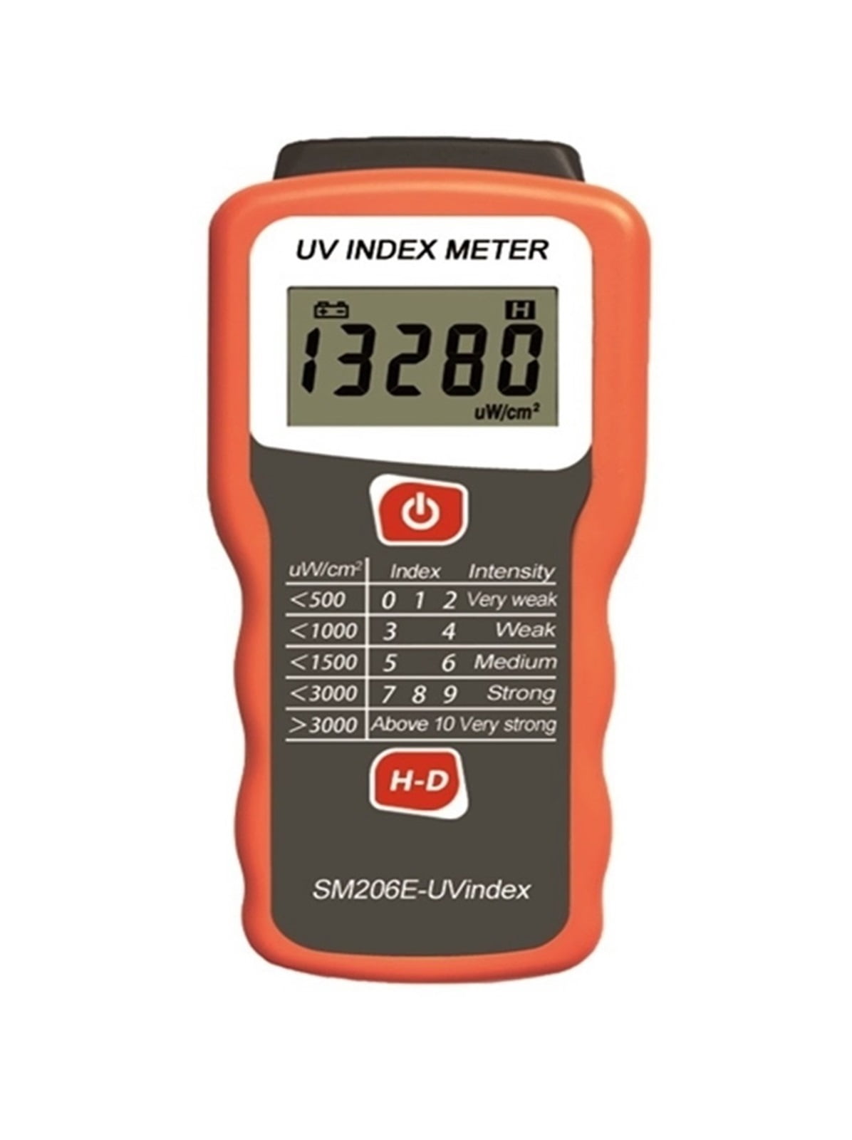 SM206E UV Index Meter Digtial Ultraviolet Radiation Intensity Tester ...