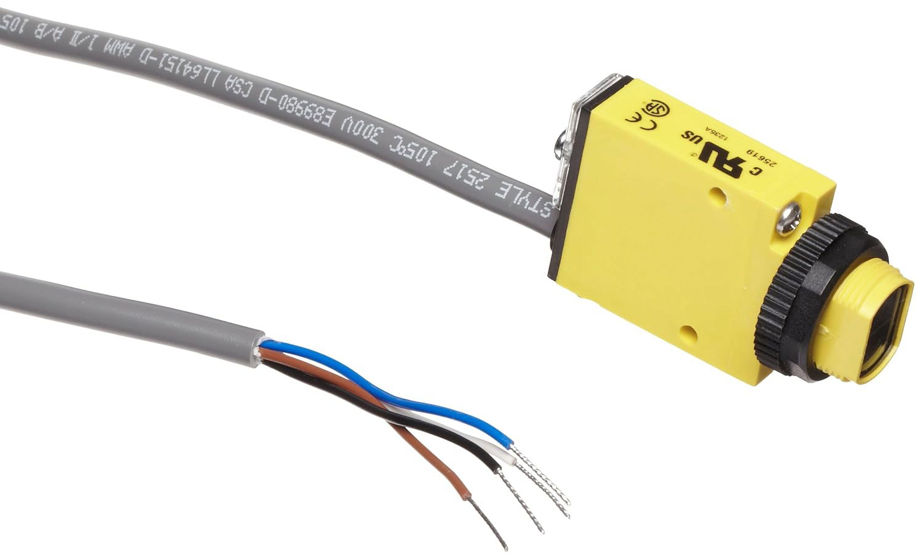 SM312D Mini Photoelectric Sensor, Diffuse Sensing Mode, 2 M PVC 4-Wire ...