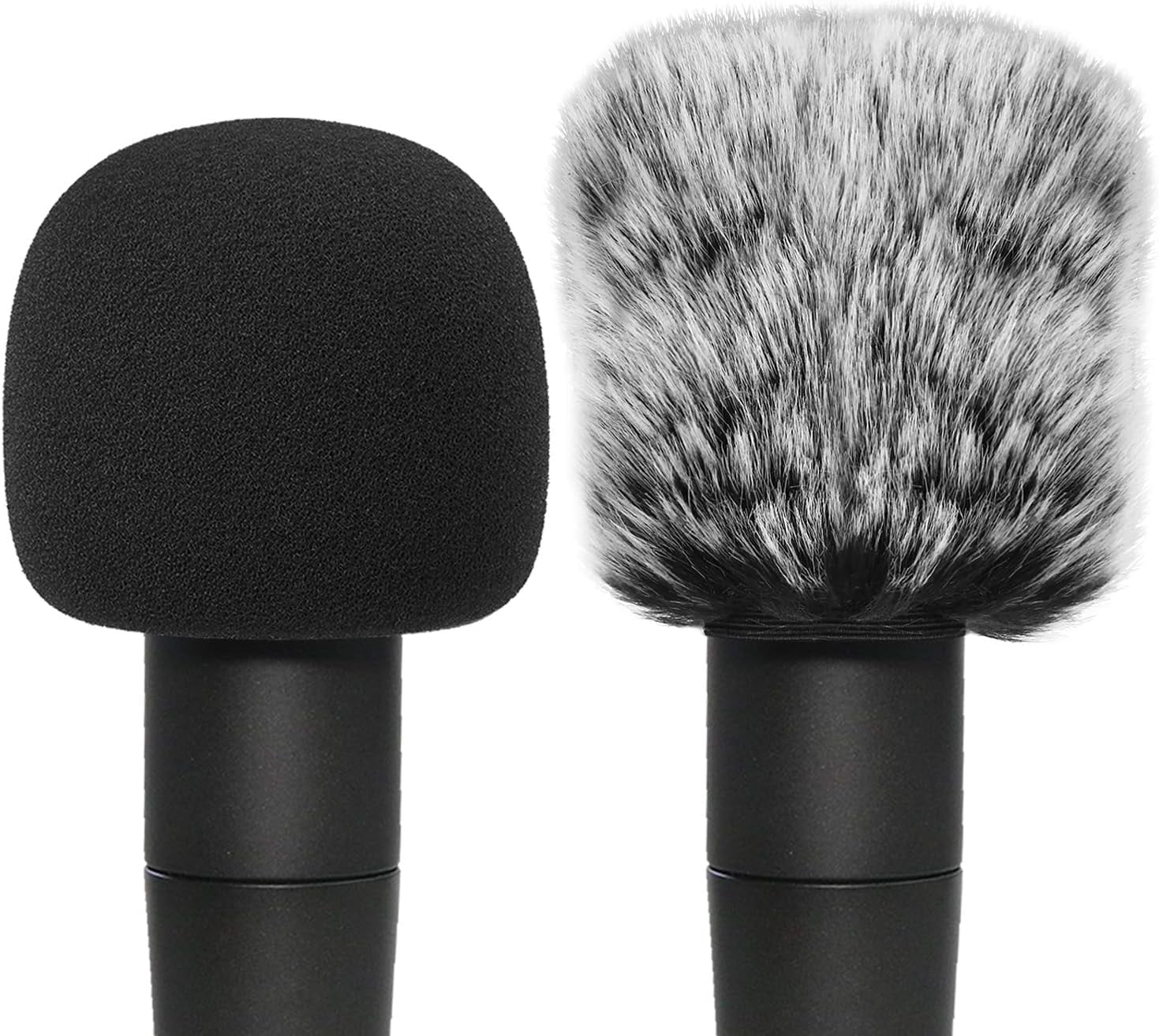 SM57 Pop Filter Foam Cover - Mic Windscreen with Furry Wind Screen ...