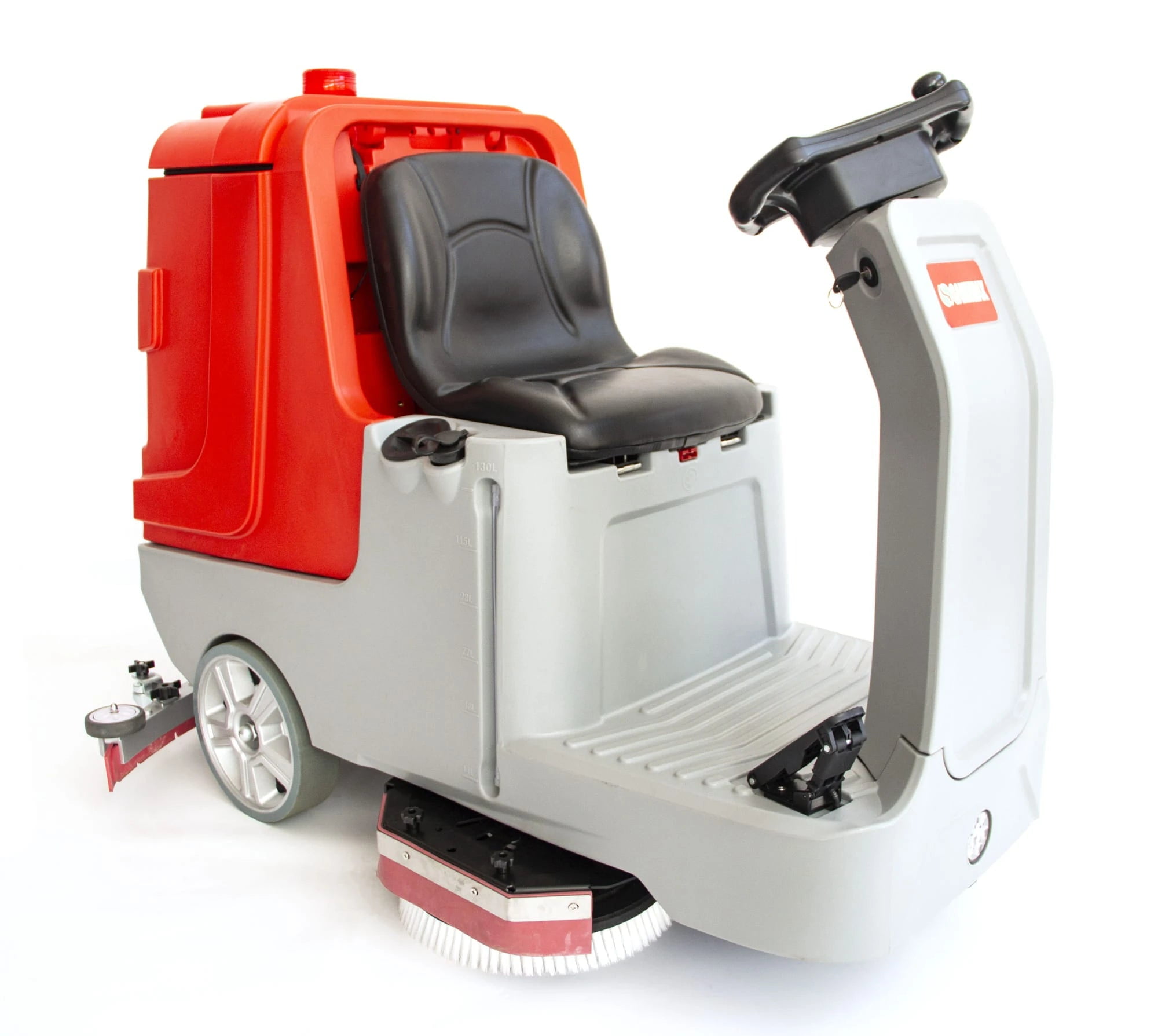 SM860 34" Ride-On Floor Scrubber Dryer Machine - Walmart.com