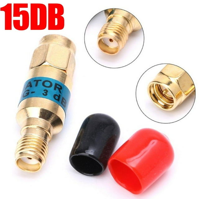 SMA 6GHz Attenuator SMA Male To Female 2W 6db 15db 30db RF Coaxial ...