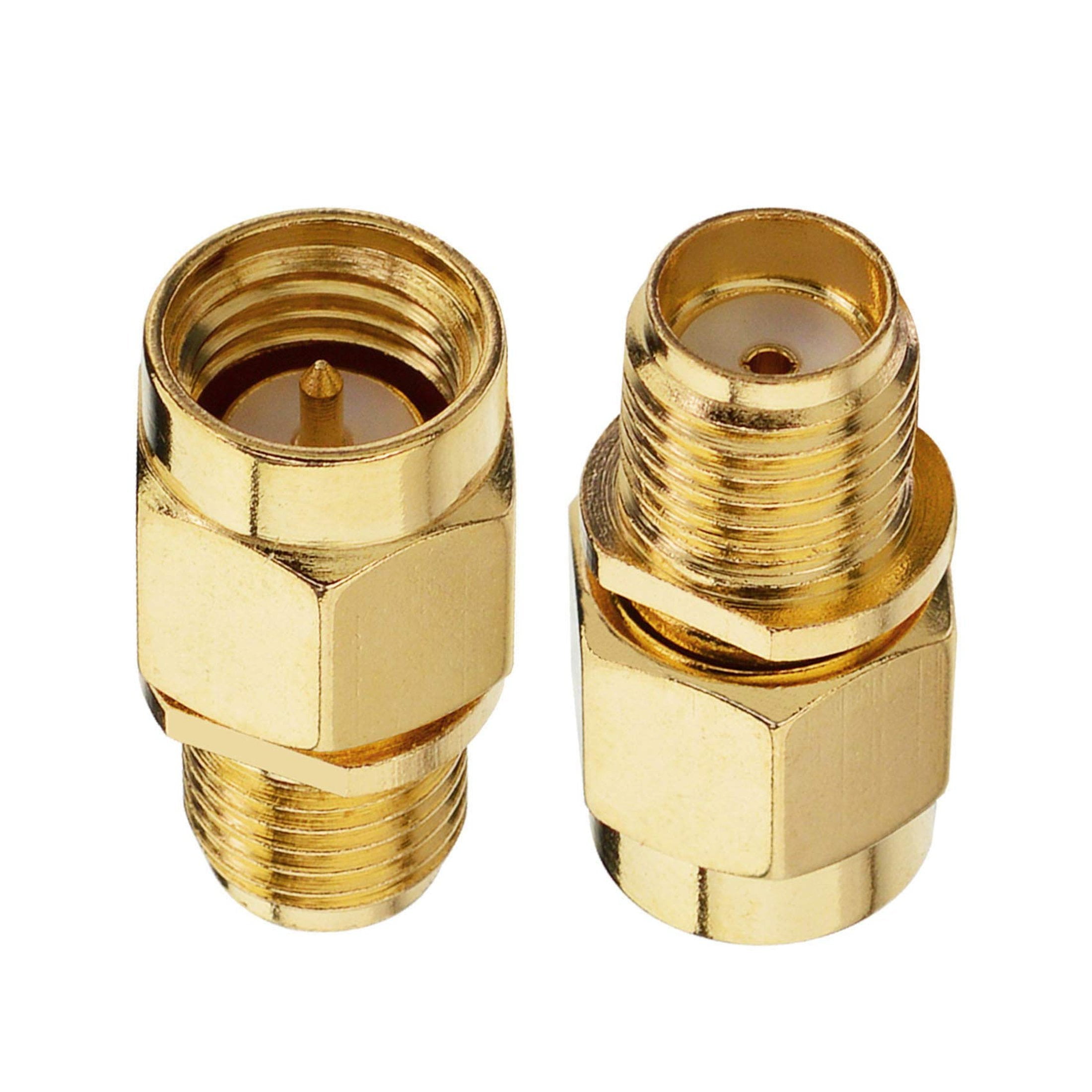 SMA Coaxial Connector Adapter for WiFi and FPV Antenna Extension Pack ...