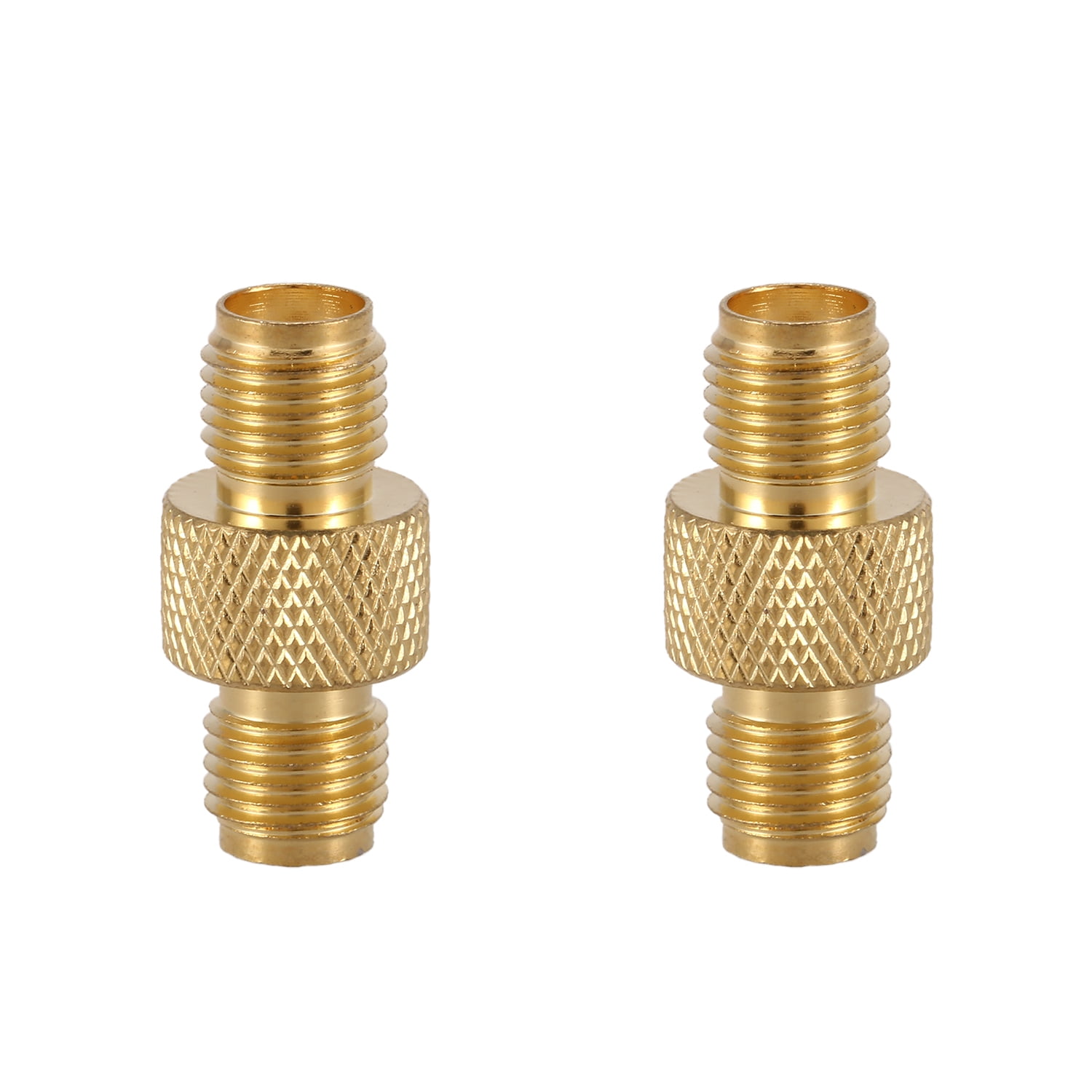 SMA Female to Barrel Adapter RF Coax Connector Straight,gold - Walmart.com