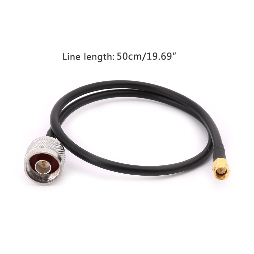 SMA Male To N Type Male RG58 Pigtail Cable 50cm Connector Wifi Antenna ...