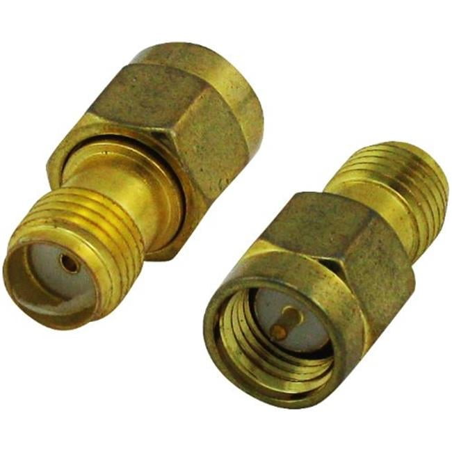 SMA Male to SMA Female Adapter for Ham Radio Coax Coaxial Connector ...