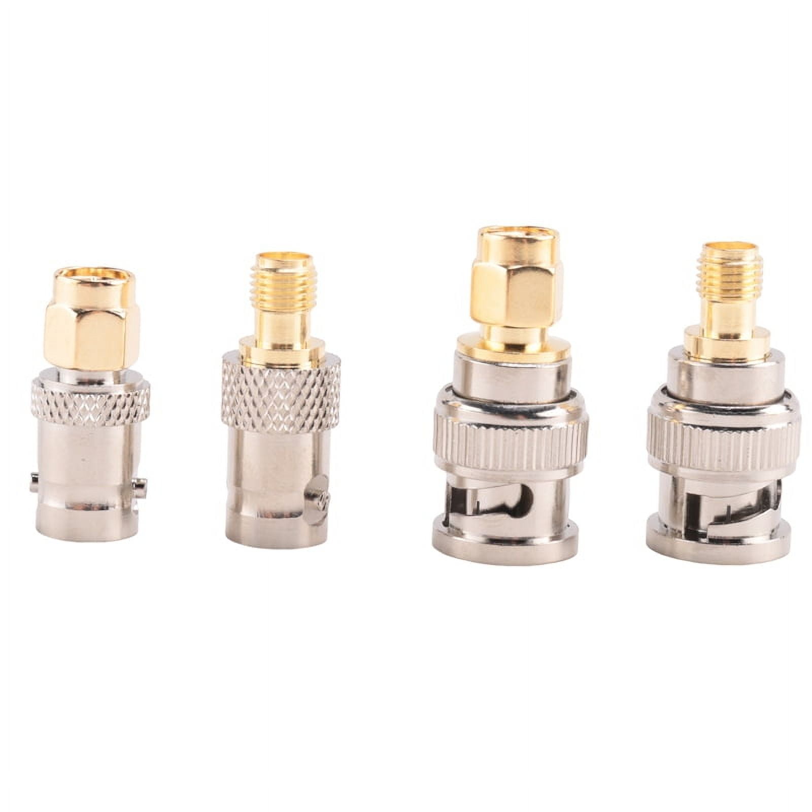SMA to BNC Kits 2 Set RF Adapter Connector Kits for SDR Ham Radio UV-5R ...
