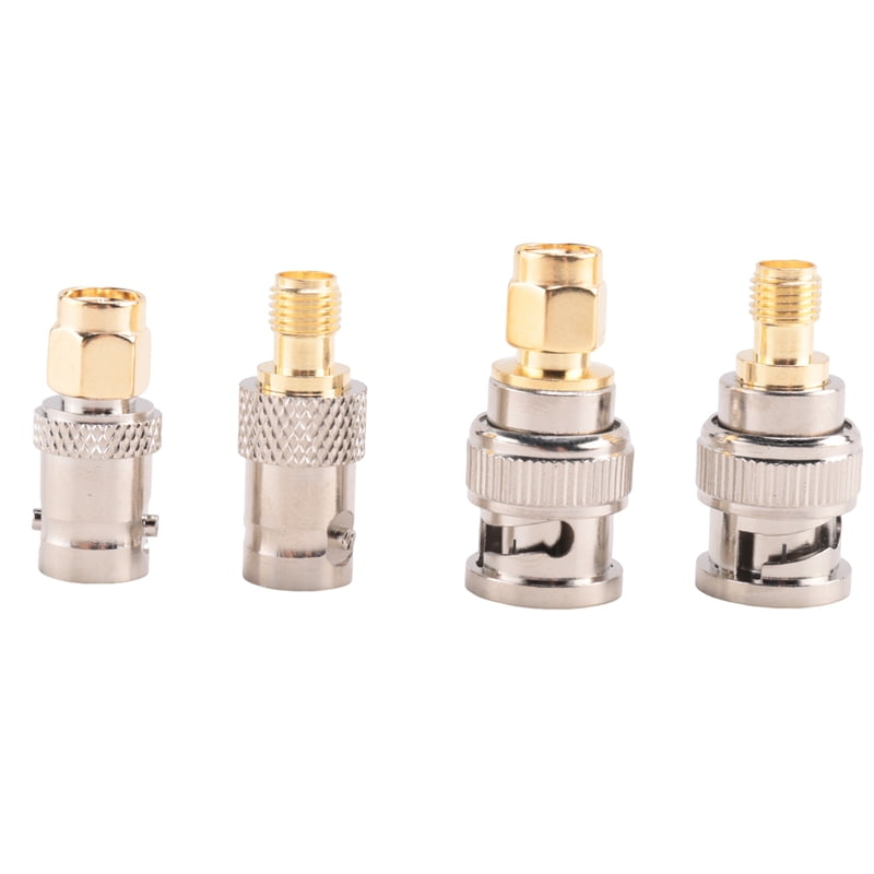 SMA to BNC Kits 2 Set RF Adapter Connector Kits for SDR Ham Radio UV-5R ...