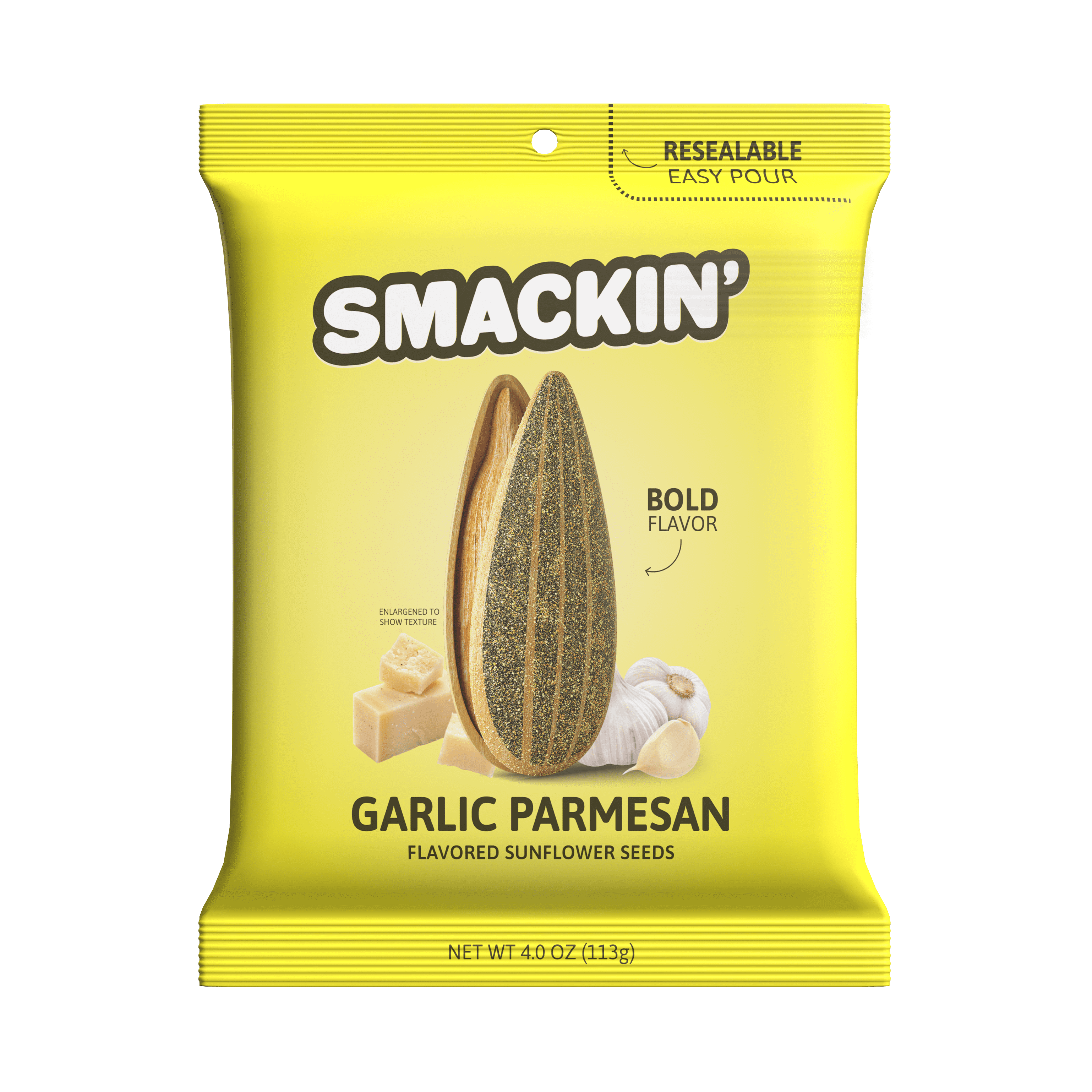 SMACKIN' - Jumbo Roasted Sunflower Seeds, No Salty Burn, American Made ...