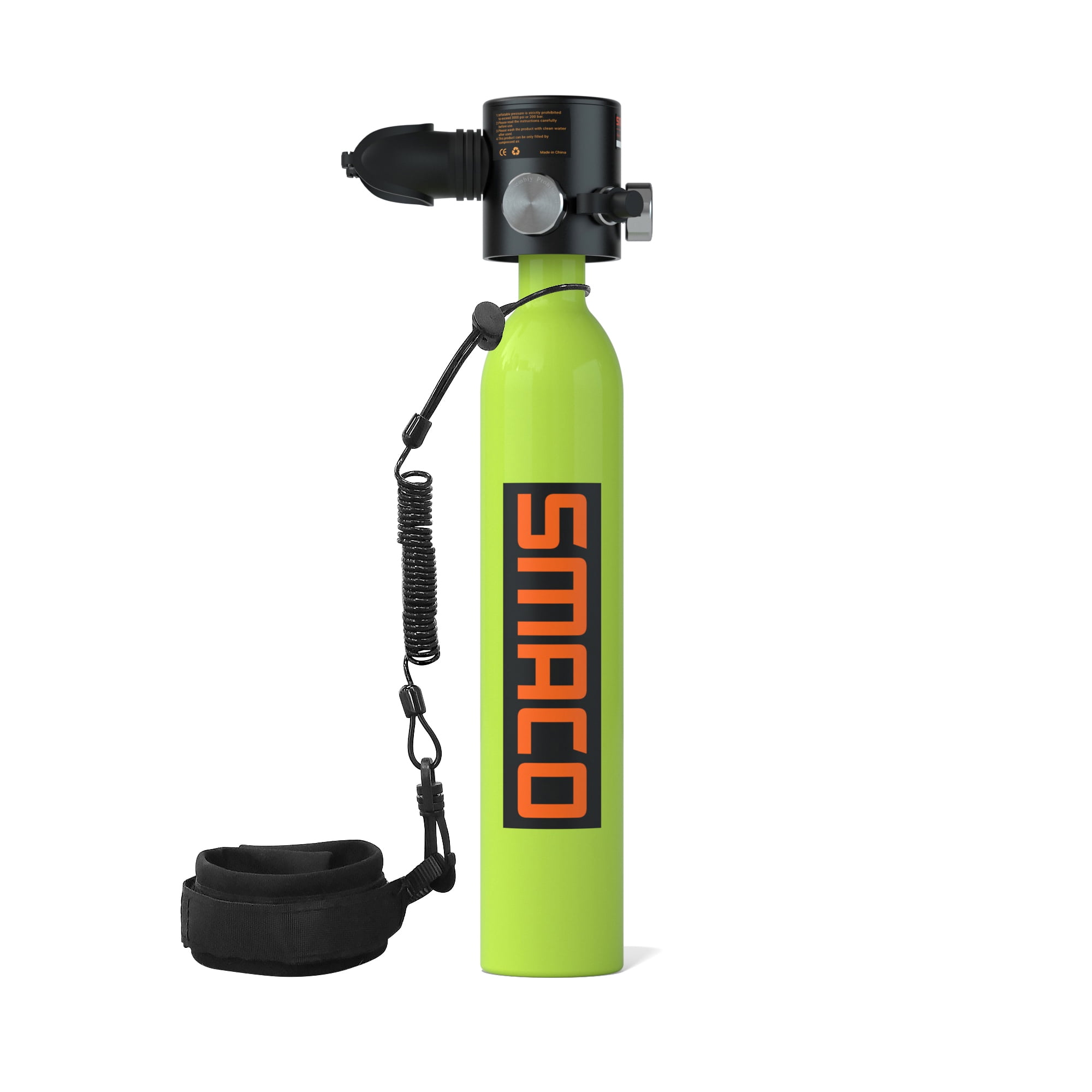 SMACO S300PLUS Mini Scuba tank 0.5L Oxygen Tank Support About 10 ...