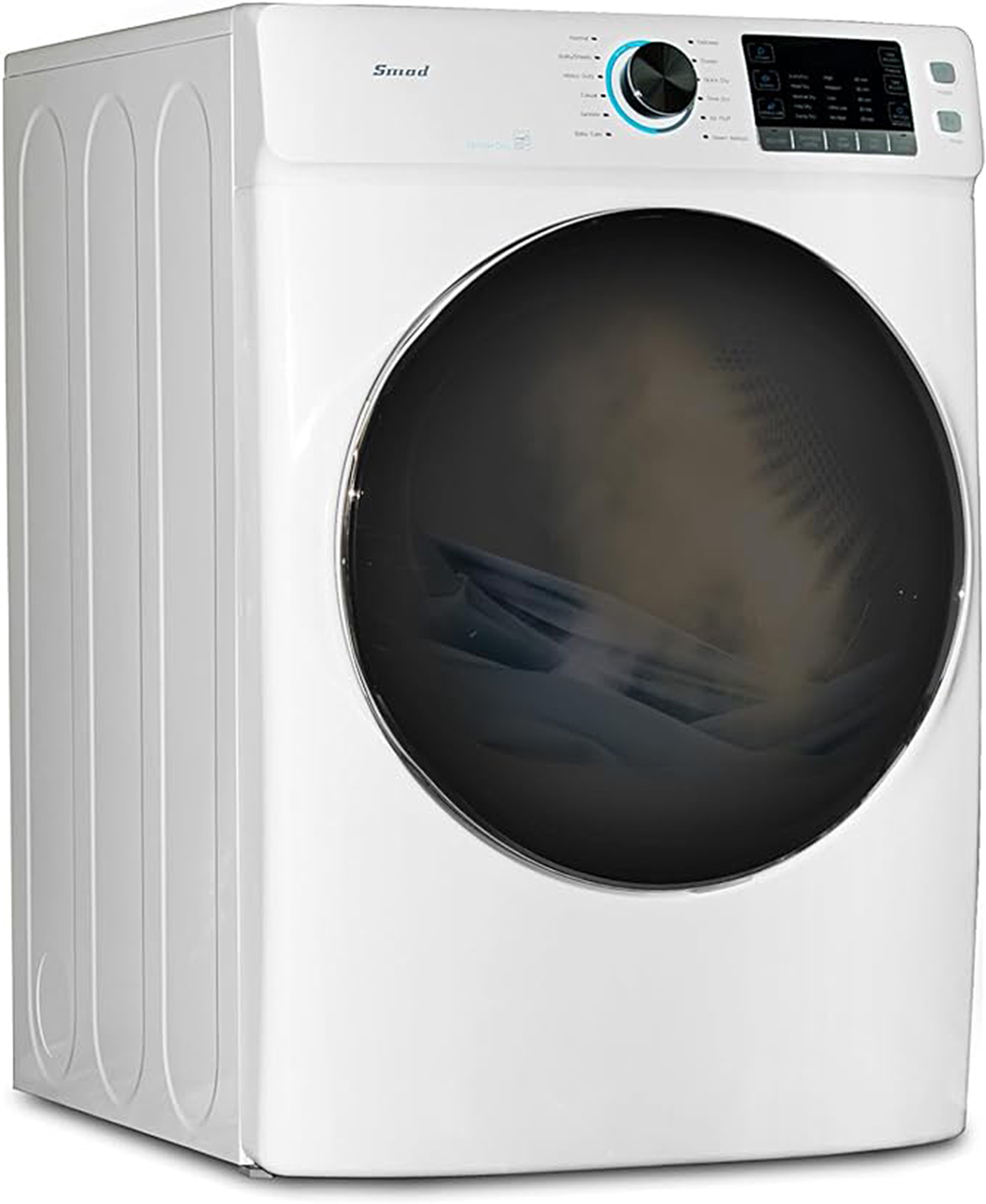 SMAD 8 Cu ft Electric Front Load Dryer, Stackable, Wrinkle Care, Steam ...