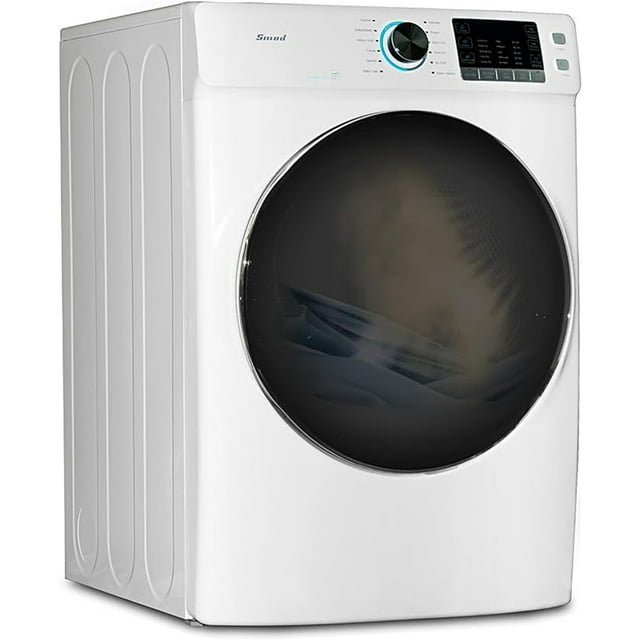 SMAD 8 Cu ft Electric Front Load Dryer, Stackable, Wrinkle Care, Steam ...