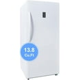 SMAD Convertible Single Door 13.8 Cu ft Upright Freezer Refrigerator ...