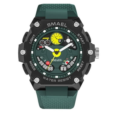 Men's Watch, TSV Sports Digital Watch, Waterproof Alarm Stopwatch with ...