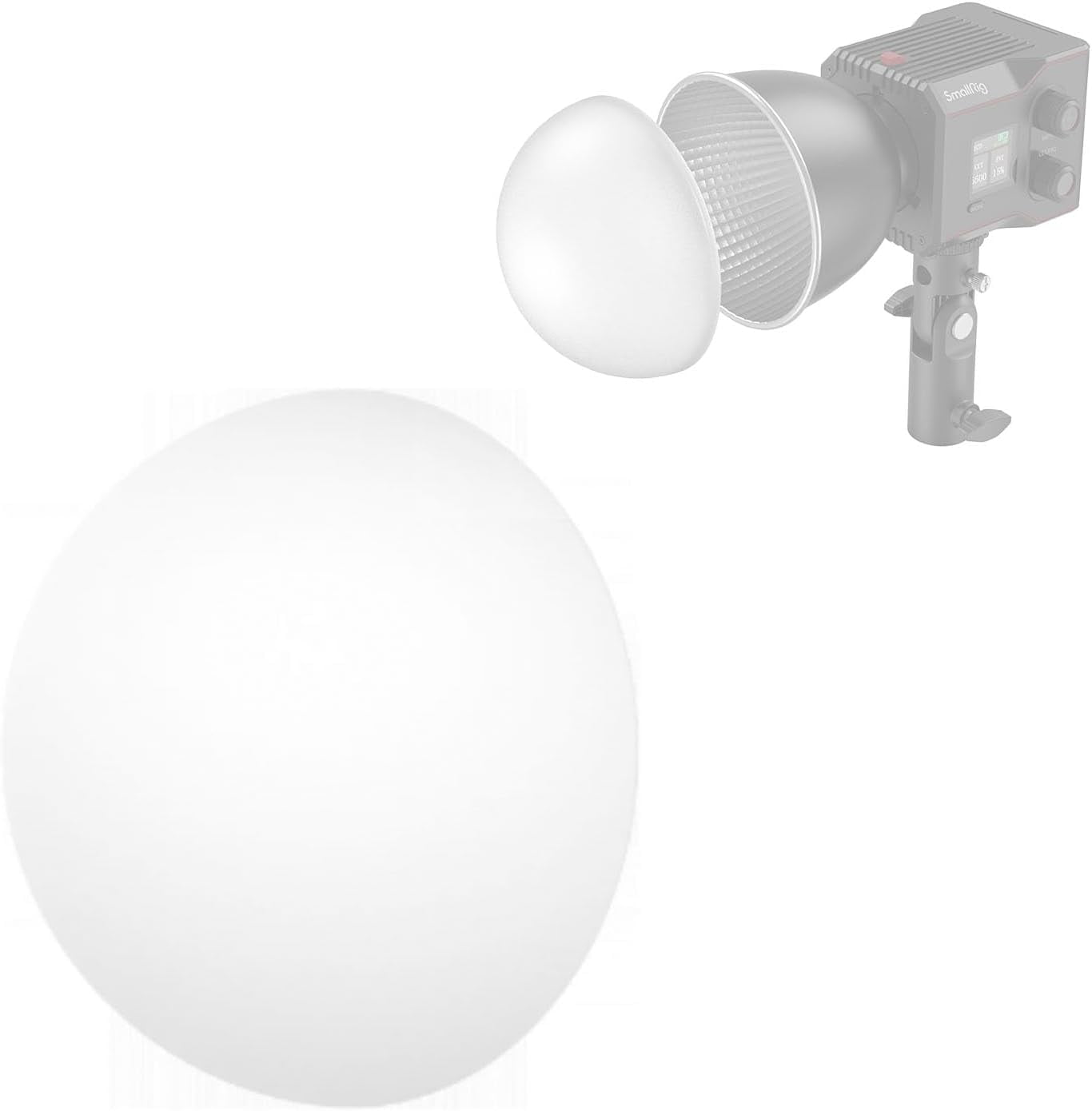 SMALLRIG Silicone Diffuser, COB Light Diffuser, Lighting Accessory for ...