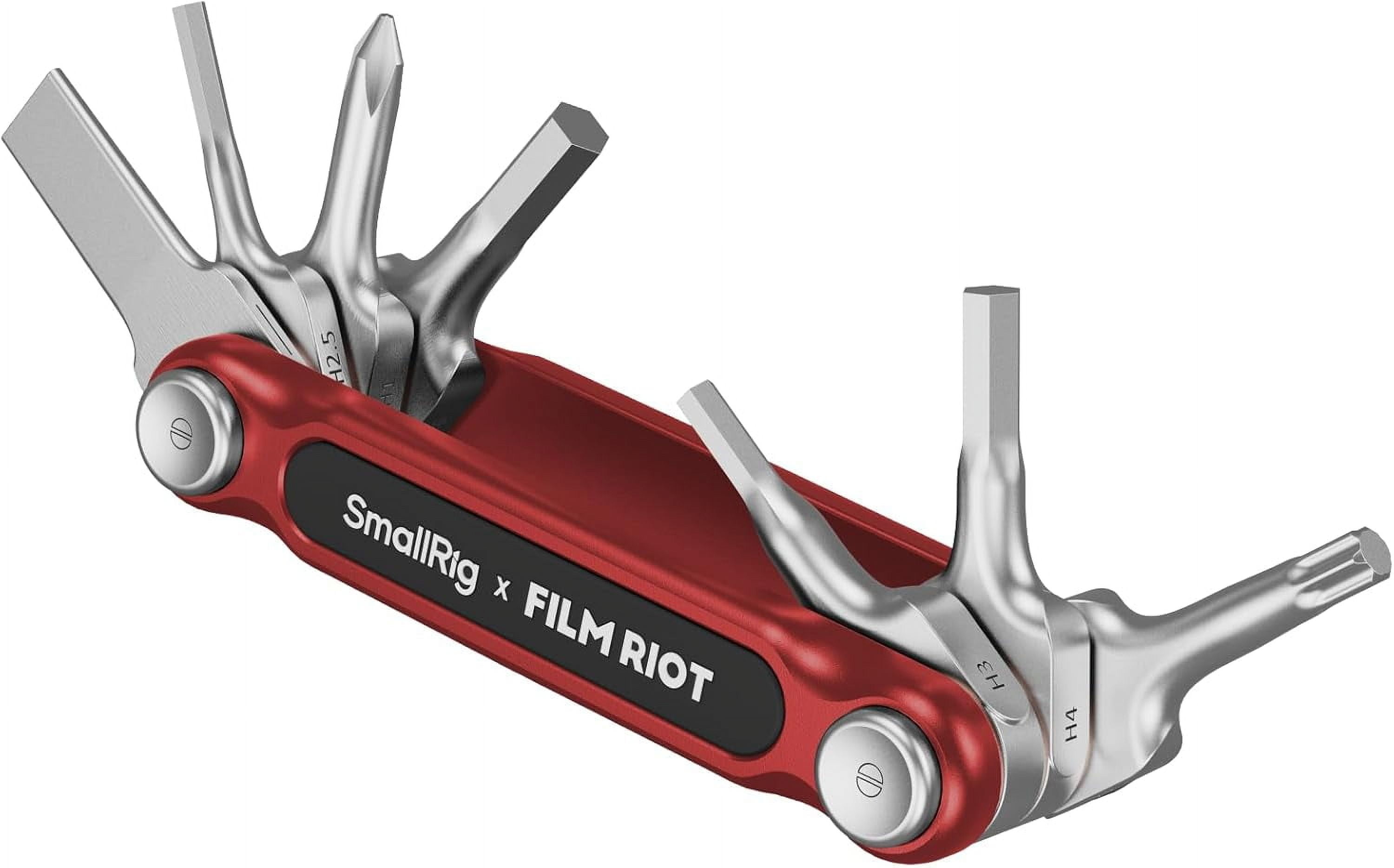 SMALLRIG x FILM RIOT 7-in-1 Folding Tool Set with Screwdriver and Hex ...