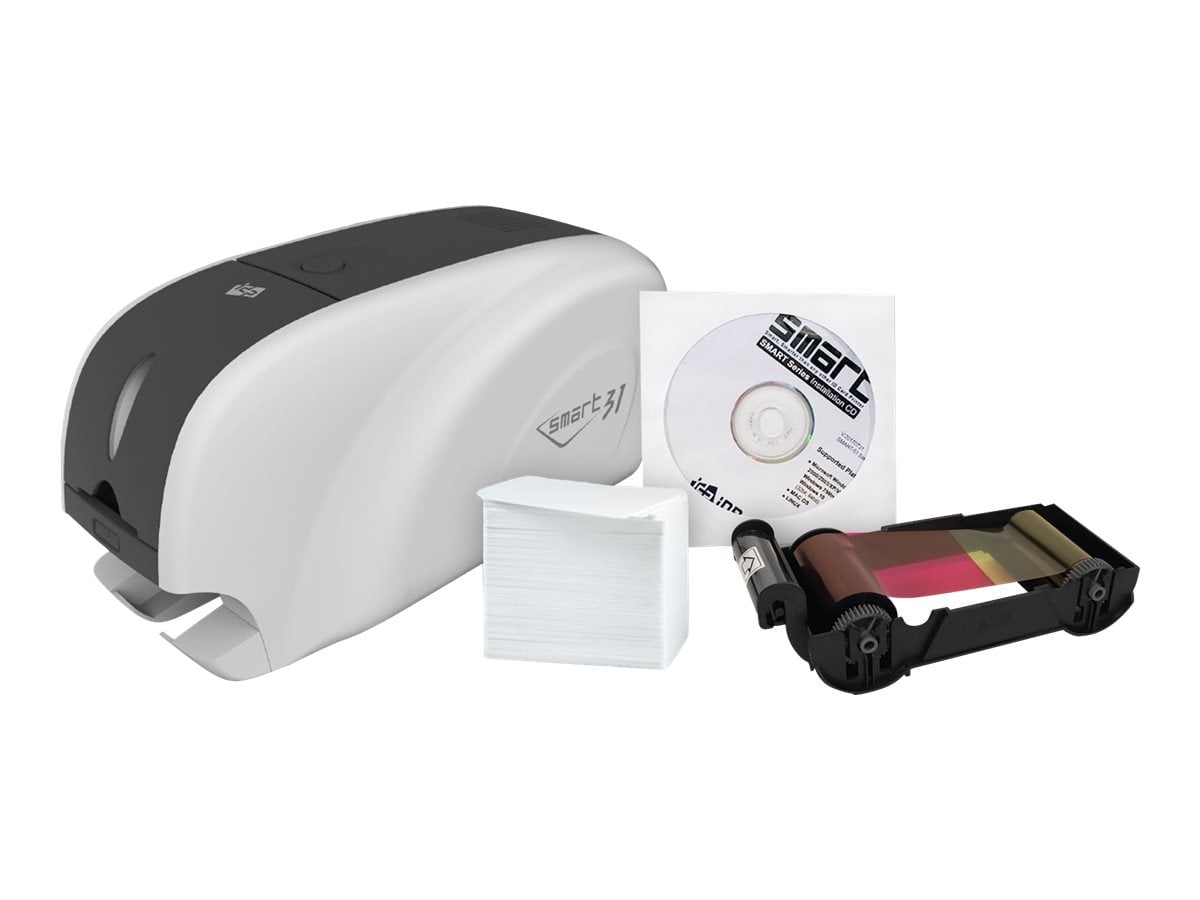 Idp 651527K Smart-31s Id Card Printer Kit: Includes Printercolor ...