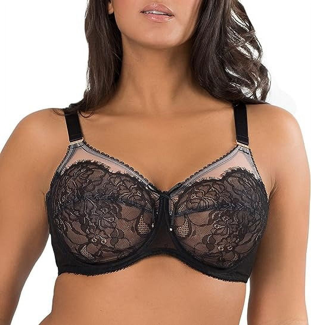 SMART AND SEXY Black Hue W/ Blush Rose Sexy Pin Up Bra, US 46D, UK 46D, NWOT - Walmart.com