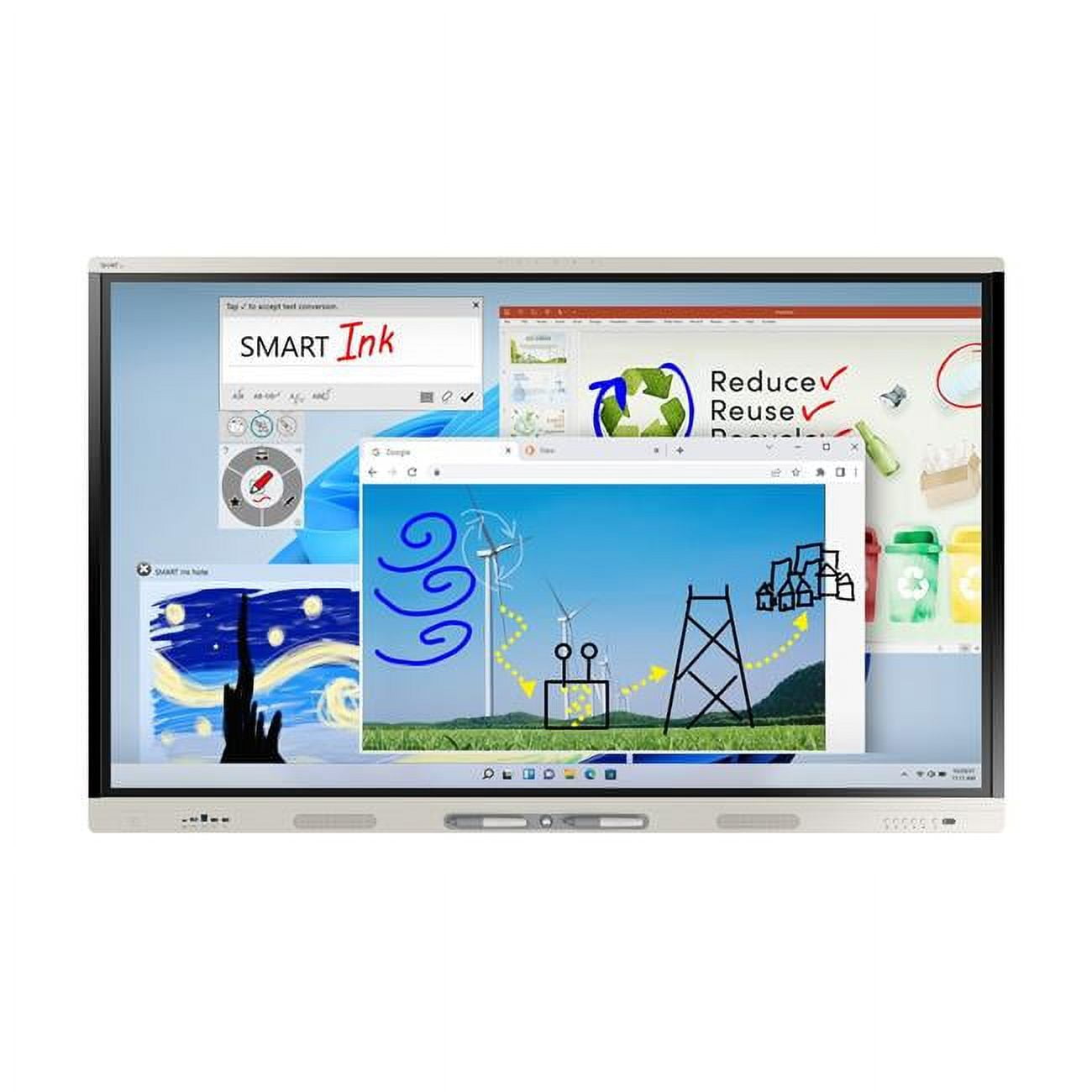 "SMART Board MX065-V4 Interactive Display with iQ, 65"" 4K UHD LCD ...