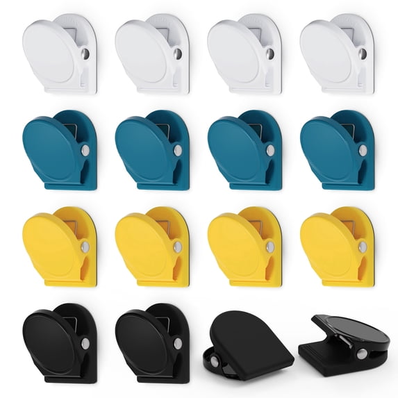 SMART&COOL 16 Pack 1.16 Inches Anti-Scratch Magnetic Clips with ...