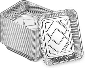 SMART Half Size Deep Aluminum Steam Pan, SMASPHD, 12.5" x 10.5" 2.5 ...