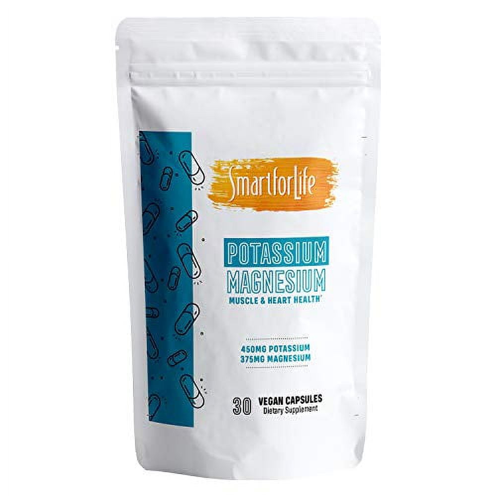 SMART FOR LIFE Magnesium Potassium Supplement â€“ High Absorption ...