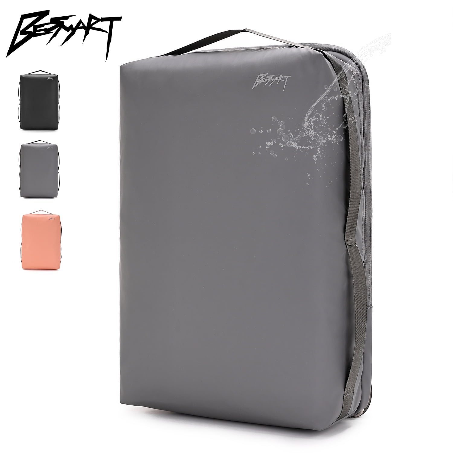 BE SMART Lightweight Laptop Backpack 17.3 INCH Computer Work Bag with ...