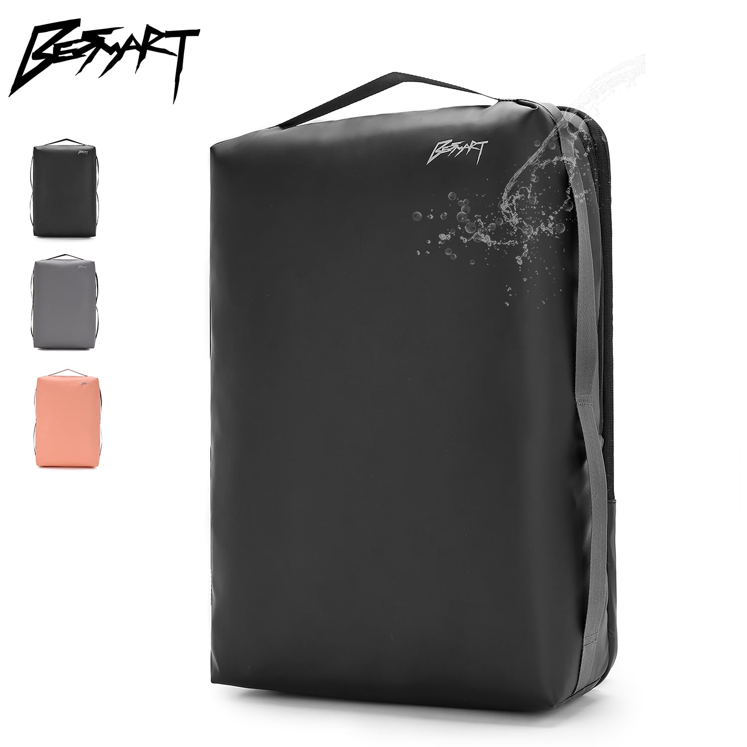 BE SMART Lightweight Laptop Backpack 17.3 INCH Computer Work bag with ...