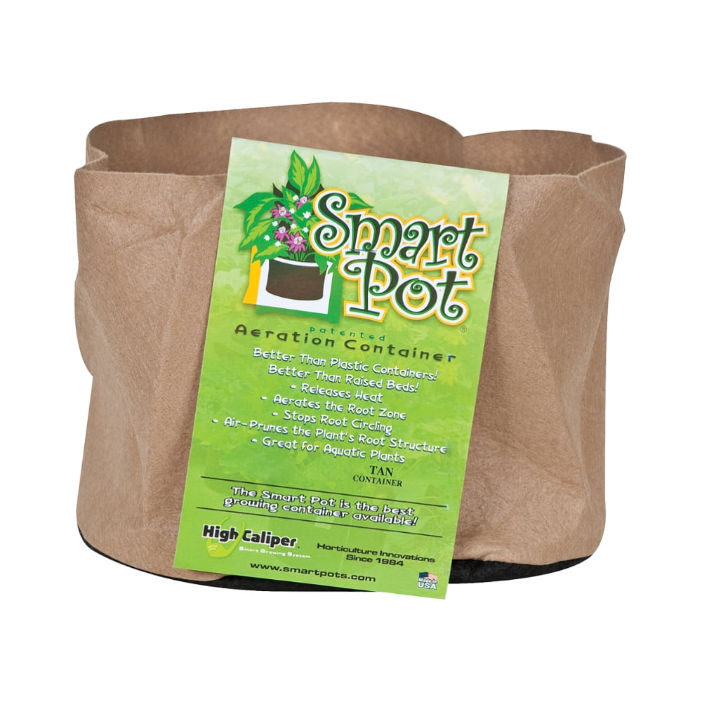 SMART POT FABRIC GARDEN PLANT CONTAINER, TAN, 150 GALLON - Walmart.com