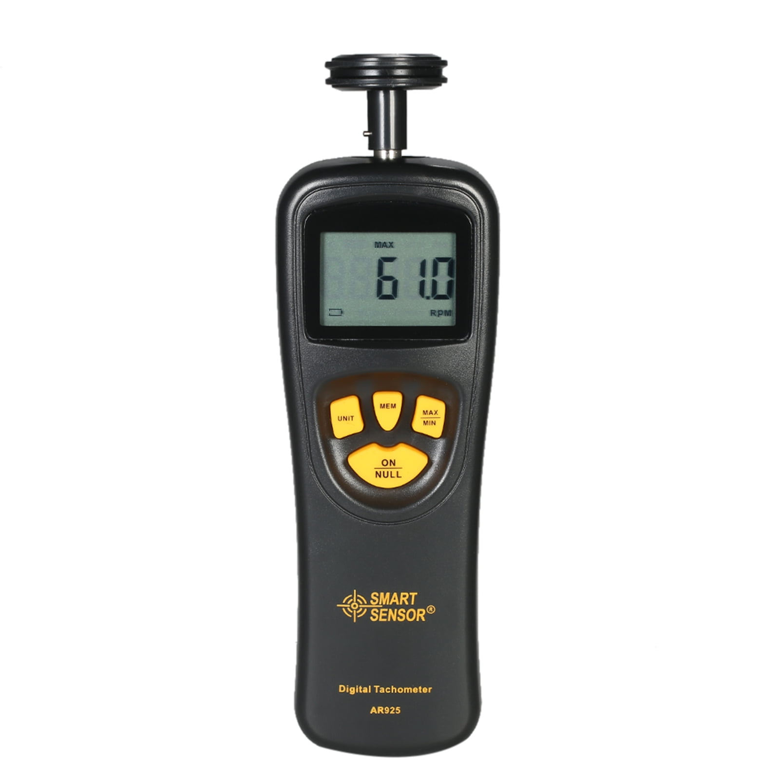 SMART SENSOR Digital Tachometer Speedometer, Handheld Tach Meter for ...