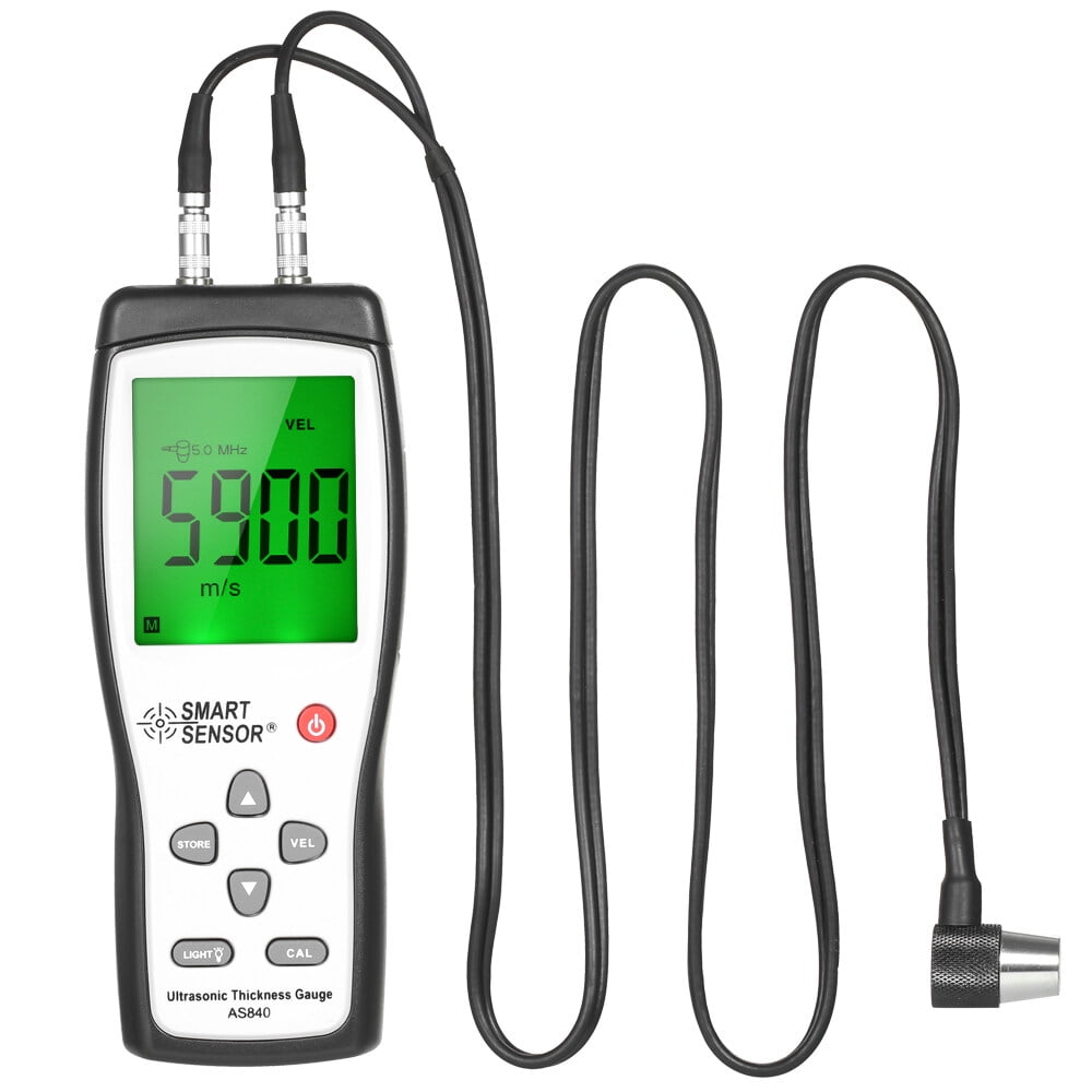 SMART SENSOR Professional Ultrasonic Thickness Gauge Handheld LCD ...